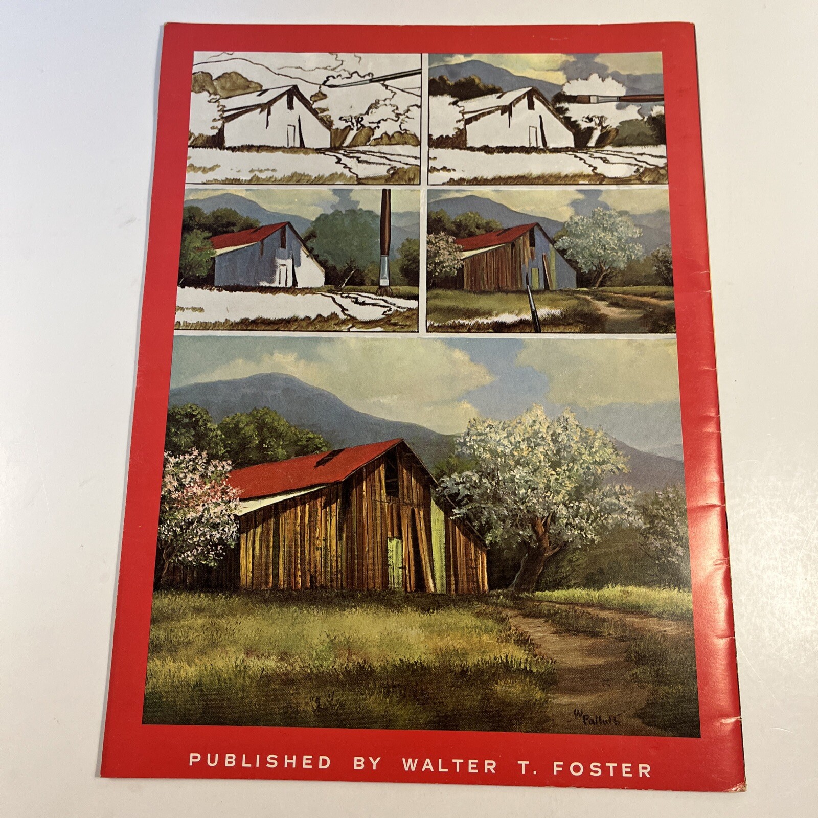 Landscapes You Can Paint William Palluth Walter Foster Vintage Art ...