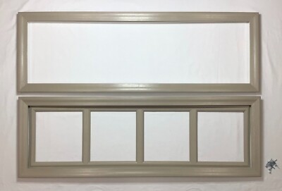 Sandtone Garage Door Window Kit Long Panel Frame Insert Grill Opt Amarr ...
