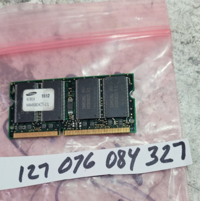 M464S0824CT1-L1L 64MB 4X16 SDRAM 100MHz PC100 non-ECC Unbuffered 144 ...