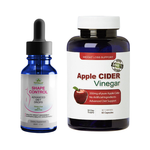 Shape Control Weight Loss Diet Drops Apple Cider Vinegar Fat Burner ...