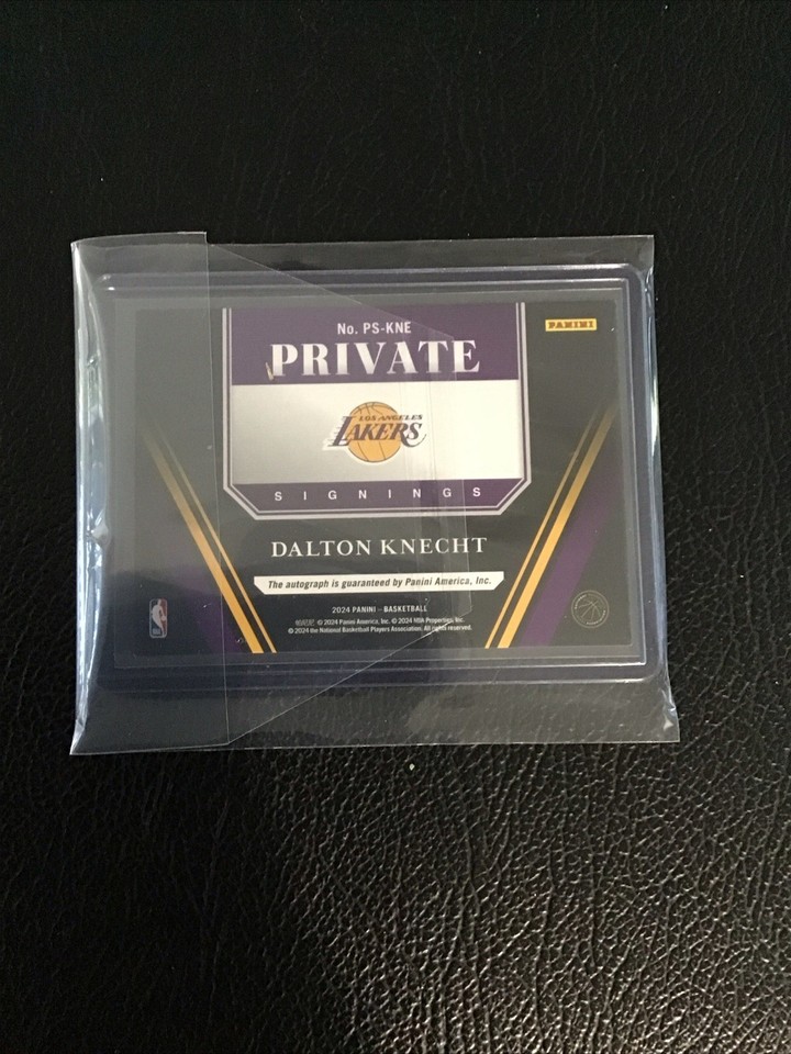 2024 Origins Dalton Knecht Private Signings On Card Auto | eBay