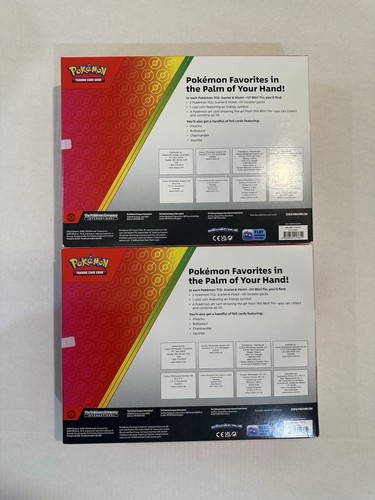 2 Pokemon TCG Scarlet & Violet 151 Mini Tins 5 Pack Costco Bundle New ...