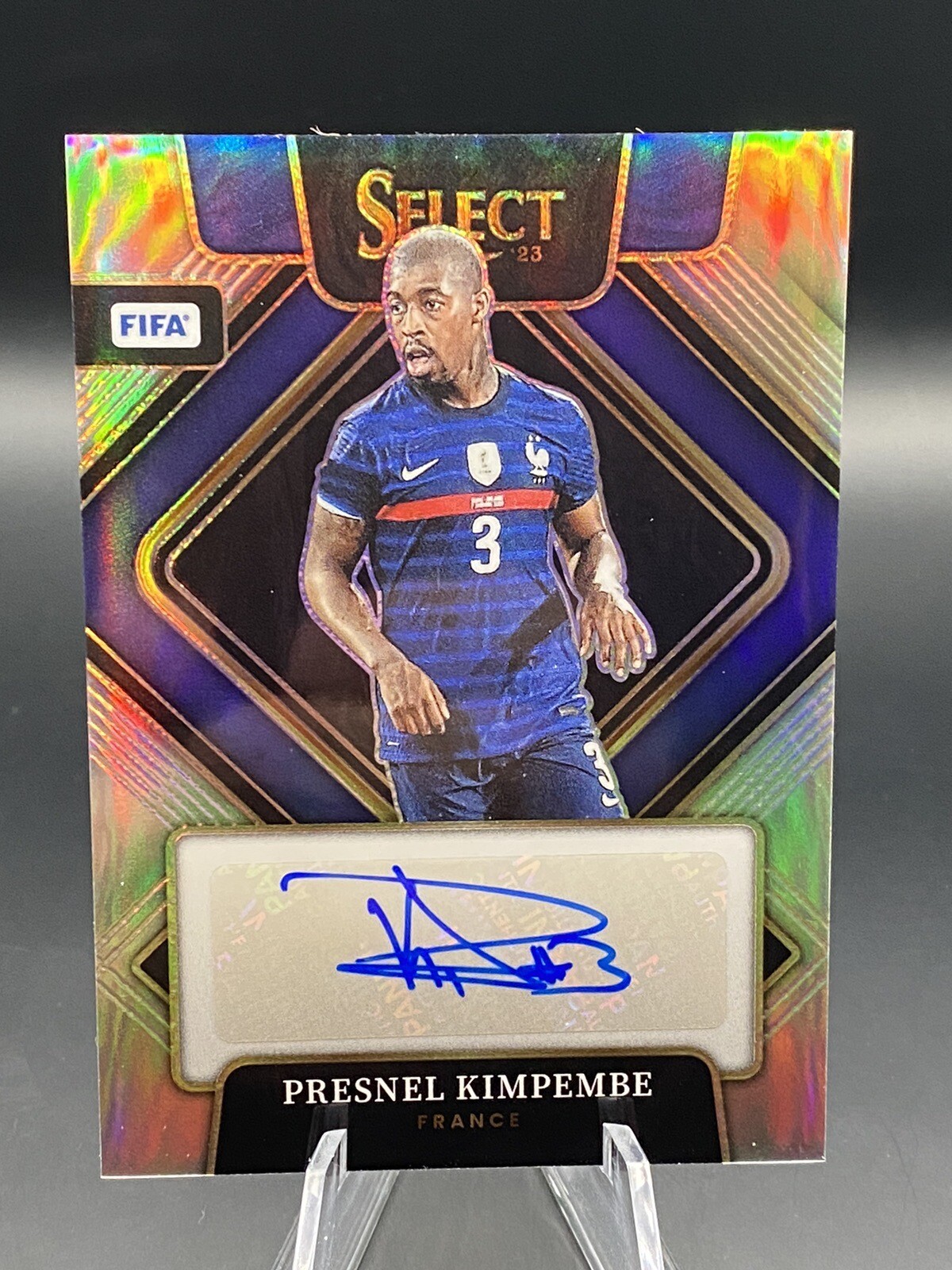 2022-23 Panini Select FIFA - Signatures Silver Prizm #S-PKE Presnel ...