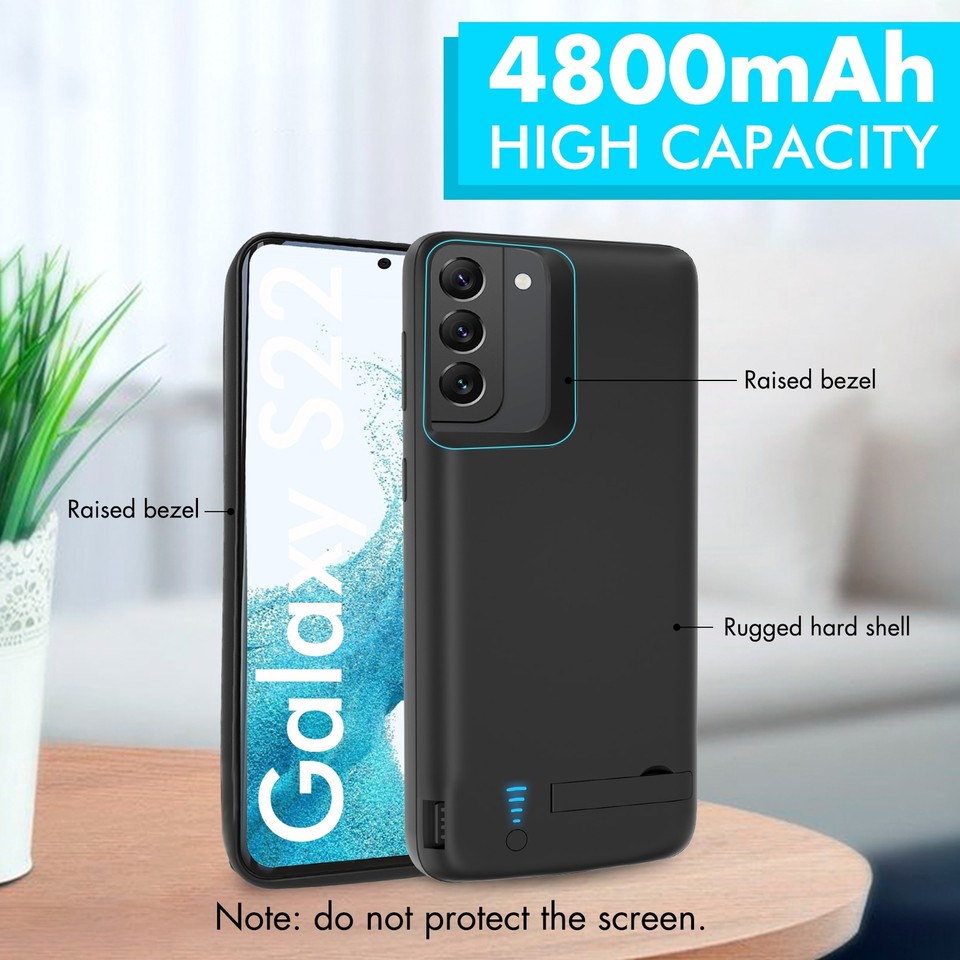 S22 Battery Charger Case For Samsung Galaxy S22 Plus S22 Ultra Power ...