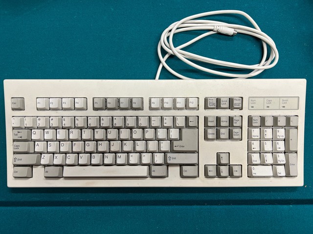 VINTAGE NMB Technologies Clicky Keyboard Model RT8756C Mechanical ...