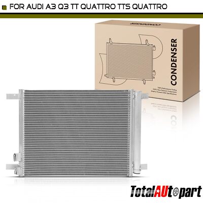 New A/C Condenser w/ Receiver Drier for Audi A3 2017-2020 A3 Quattro ...