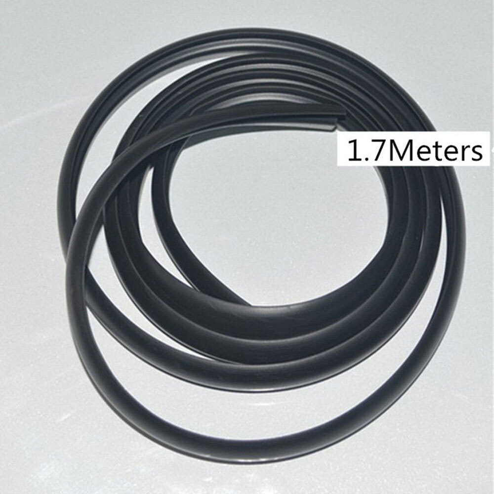 Universal 1.7m Car Front Windshield Wiper Panel Hood Rubber Seal Strip