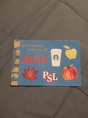 Starbucks Fall PSL Stickers 2024 Welcome Fall Pumpkin You’re Home | eBay
