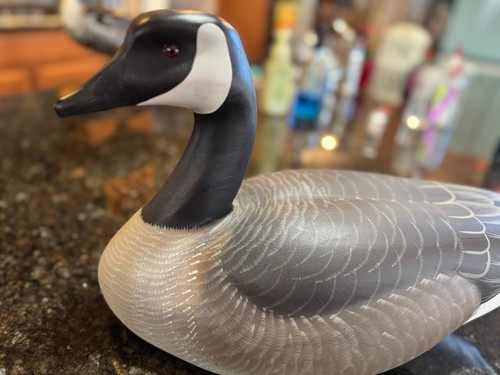 Randy Tull Signed Ducks Unlimited Special Edition Canada Goose Decoy ...