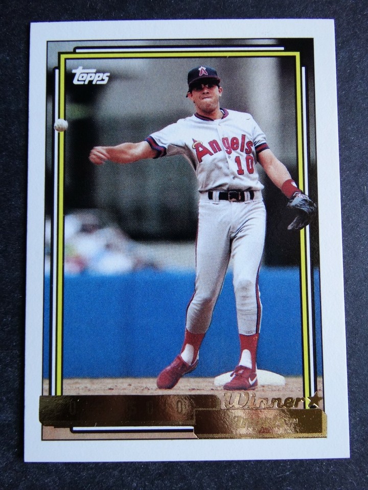 1992 Topps Gold Winners Baseball Cards Complete Your Set U Pick List ...