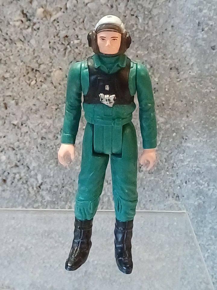 figurine a wing pilot star wars last 17 vintage | eBay