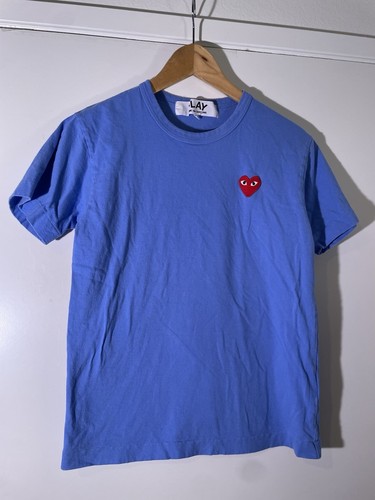 CDG Commend Des Garçon Play Heart Designer Streetwear Retro Indie Tee T ...