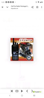 BK Radio KNG2-P150CMD VHF FPP for Wildland Cal Fire | eBay