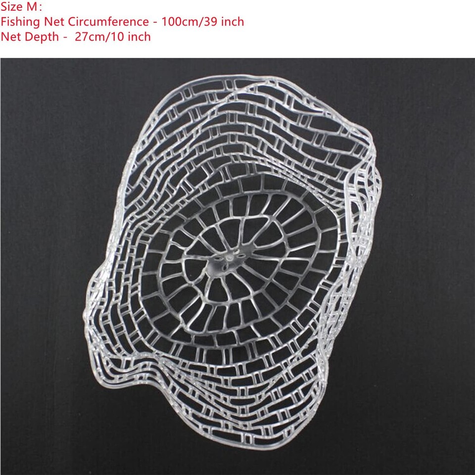 Transparent Rubber Fishing Net, Fly Fishing Landing Net Replacement ...