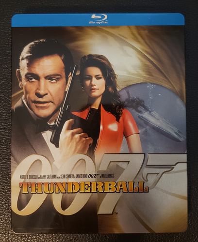 Thunderball - James Bond (Steelbook Blu-ray Best Buy) Rare! OOP! | eBay