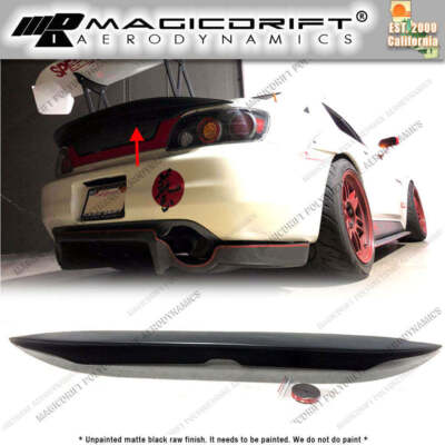 For Honda S2000 AP1 AP2 BYS Style Rear Trunk Spoiler Wing Deck Ducktail ...