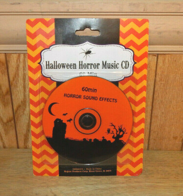 Halloween Haunted House Horror Sound Effects CD New | eBay