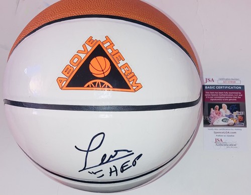 LEON ROBINSON ABOVE THE RIM ACTOR SIGNED AUTOGRAPHED F/S BASKETBALL JSA ...