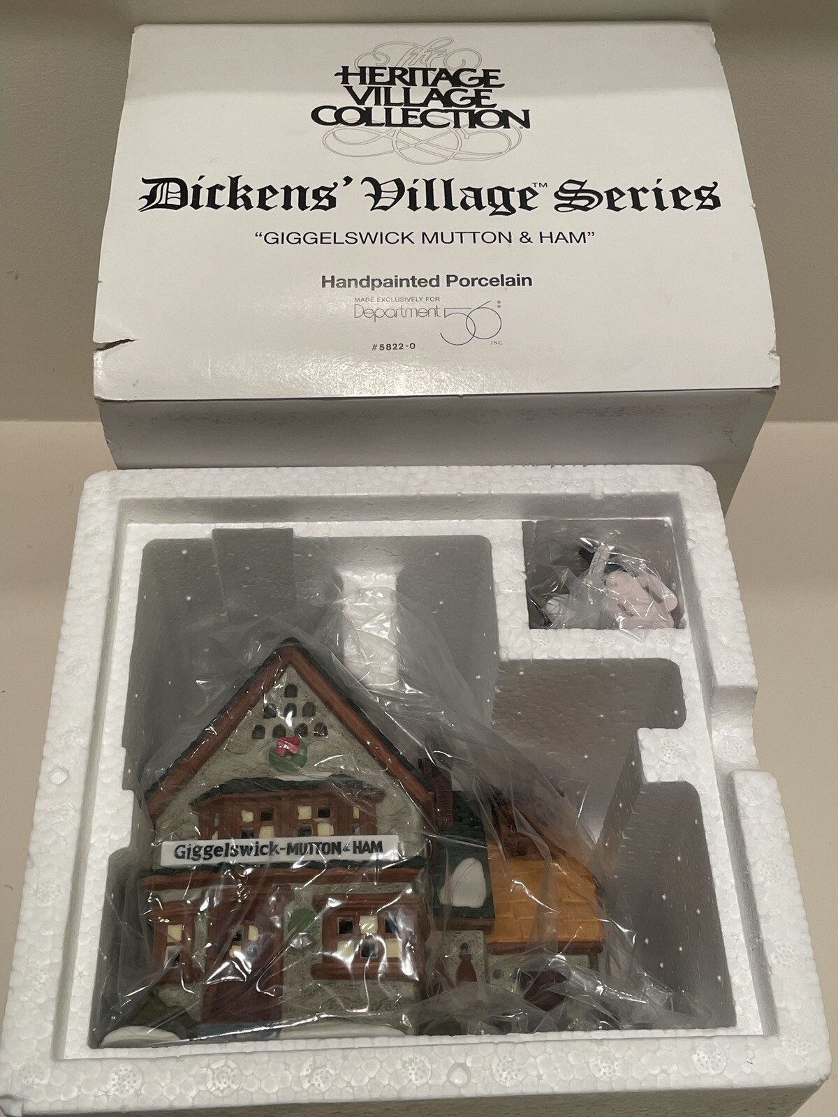 Dept 56, Dickens Village Series - Giggelswick Mutton & Ham #58220 ...
