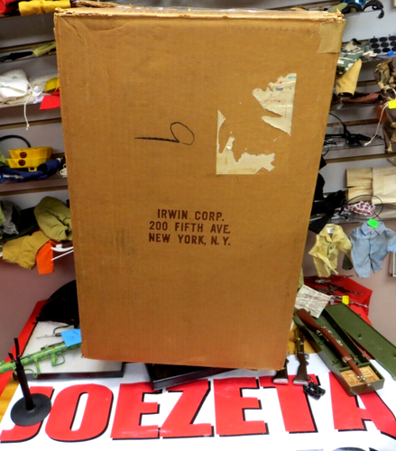 GI JOE 1964 VINTAGE GI JOE JOEZETA: 1967 IRWIN MINE SWEEPER - EMPTY ...