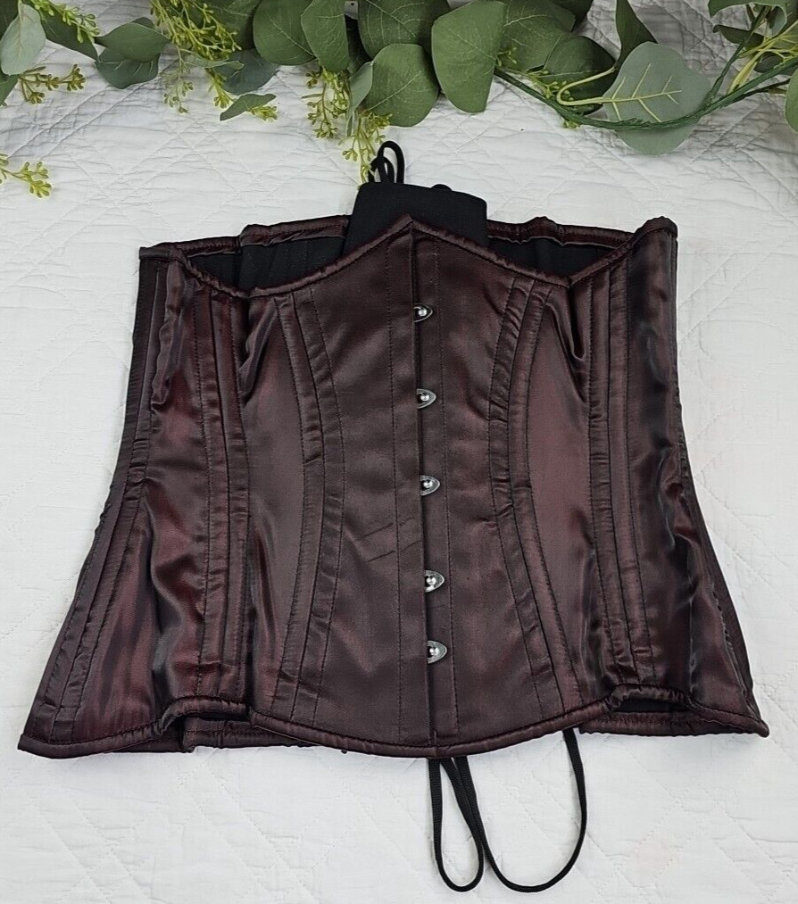 Orchard Corset Womens Ruby Red Long Line Corset Size … - Gem