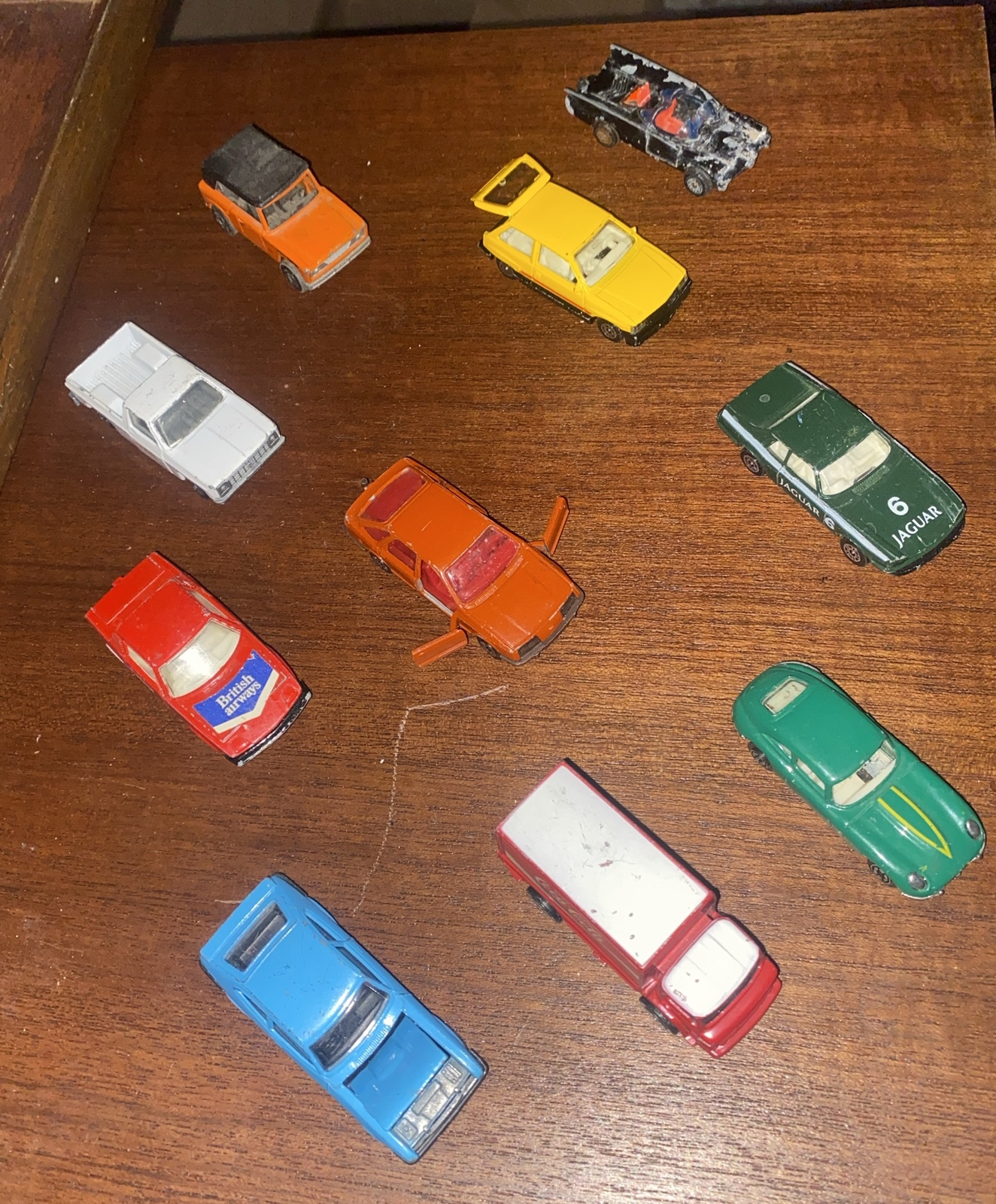 Lot of 10 vintage corgi diecast cars | eBay