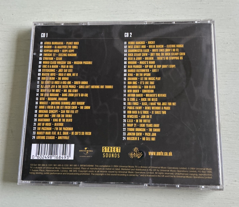 ELECTRO - The Definitive Electro & Hip Hop 2CD Collection Breakdance ...