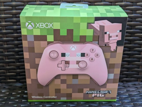 Xbox One Wireless Controller - Minecraft Pig (LIMITED EDITION) Brand ...