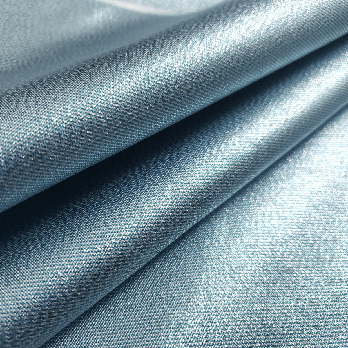 Blue Satin Fabric