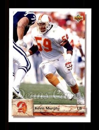 1992 Upper Deck #428 Kevin Murphy Buccaneers Oklahoma 8 - NM/MT | eBay