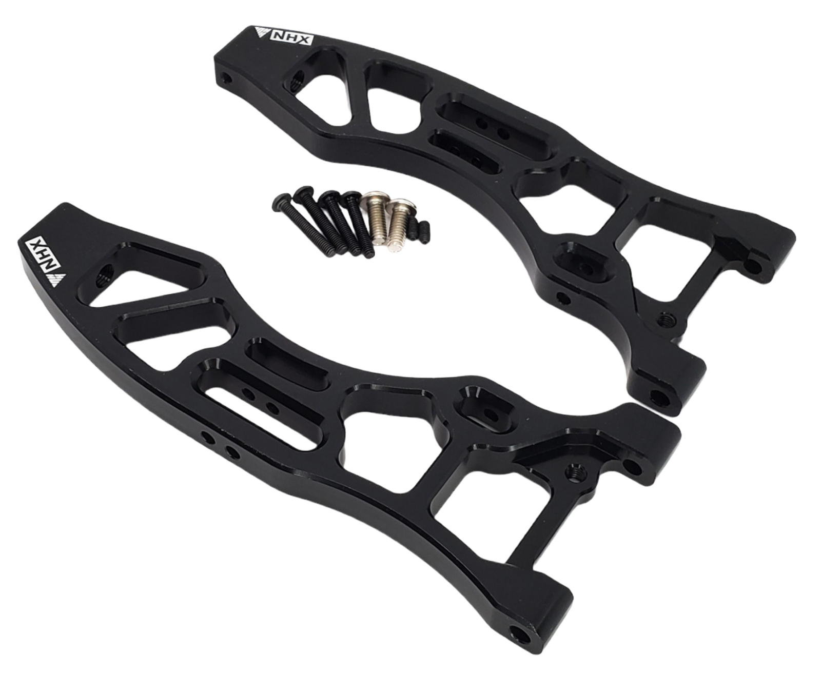NHX RC Aluminum Front Lower Suspension Arm (2) for Arrma 1/8 Kraton 6S ...