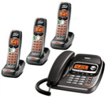 Uniden TRU 9488-3 5.8 GHz Trio Handsets Single Line Cordless Phone for ...