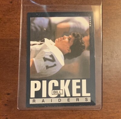 1985 Topps Bill Pickel #296 Rookie RC | eBay