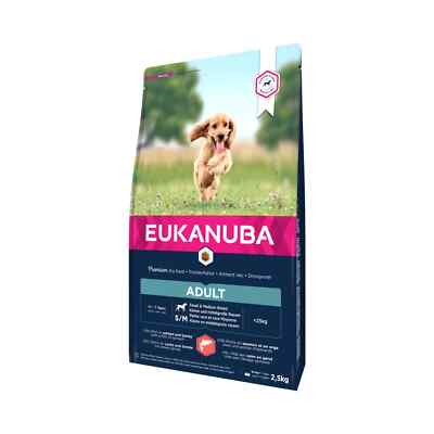 Eukanuba Adult Small/Med Salmon & Barley 2.5kg | eBay UK