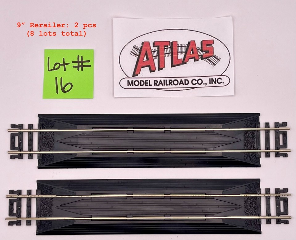 ATLAS HO Code 100 Snap-Track Nickel Silver *Track Lots - You Choose* | eBay