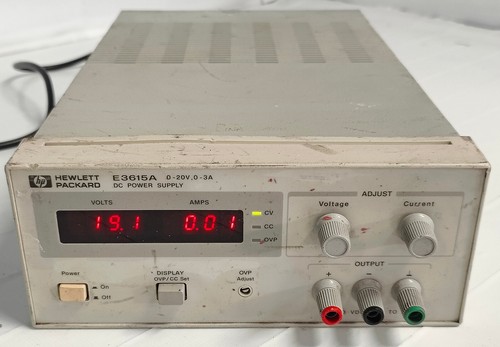 Hewlett Packard HP E3615A DC Power Supply 0-20V.0-3A Option OE3 | eBay