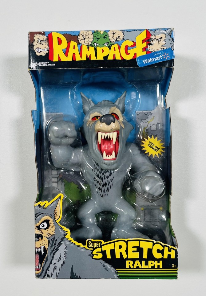 Rampage Super Stretch Action Figure Set Walmart Exclusive George Lizzie ...