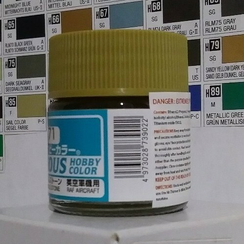 Gunze Aqueous Hobby Color H-71, Semi-gloss Middlestone. | eBay