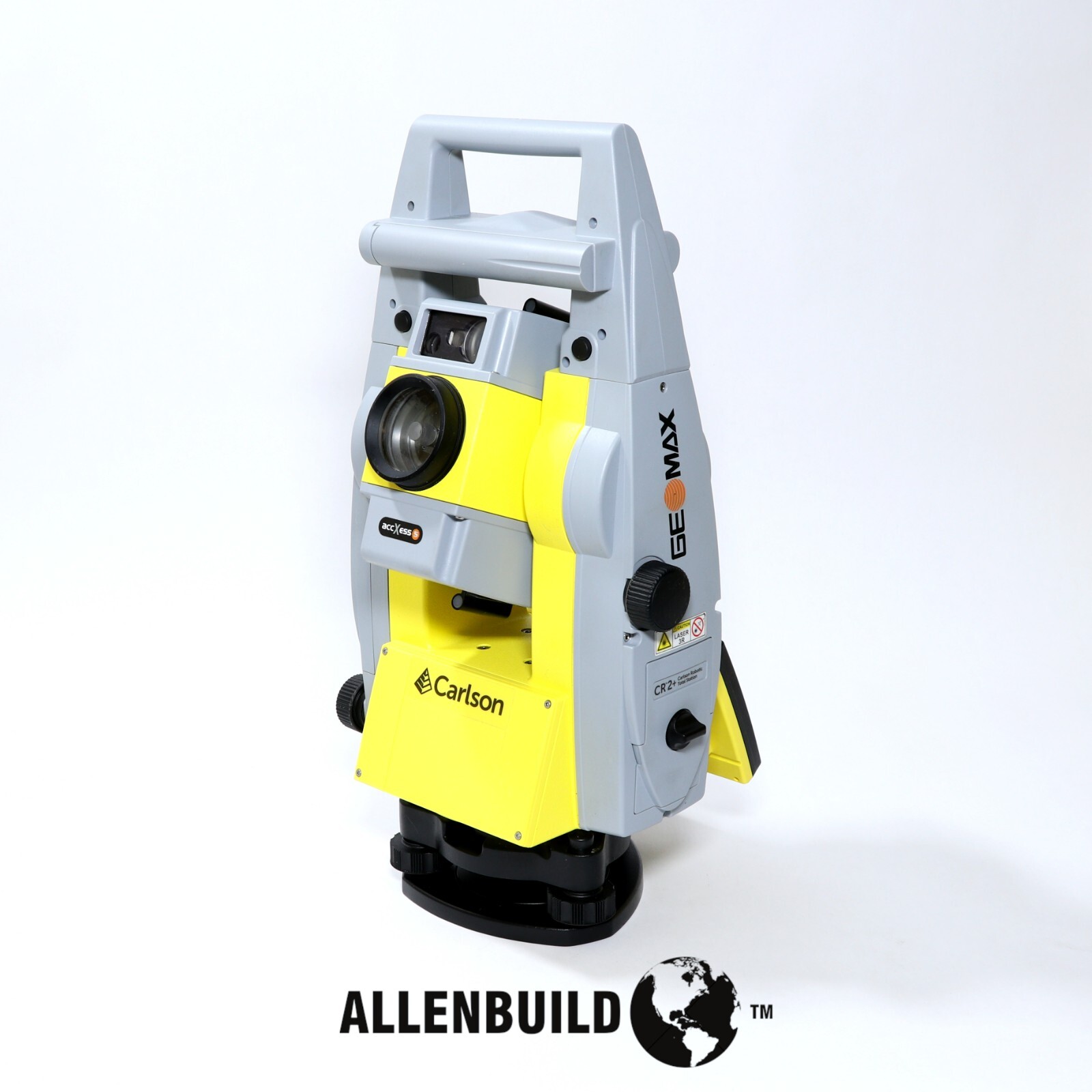 CARLSON CR2+ 2" ROBOTIC TOTAL STATION FOR CONSTRUCTION AND SURVEYING W ...