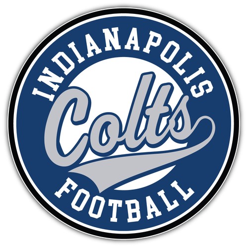 Indianapolis Colts Logo NFL Sport Car Bumper Sticker Decal "SIZES" | eBay