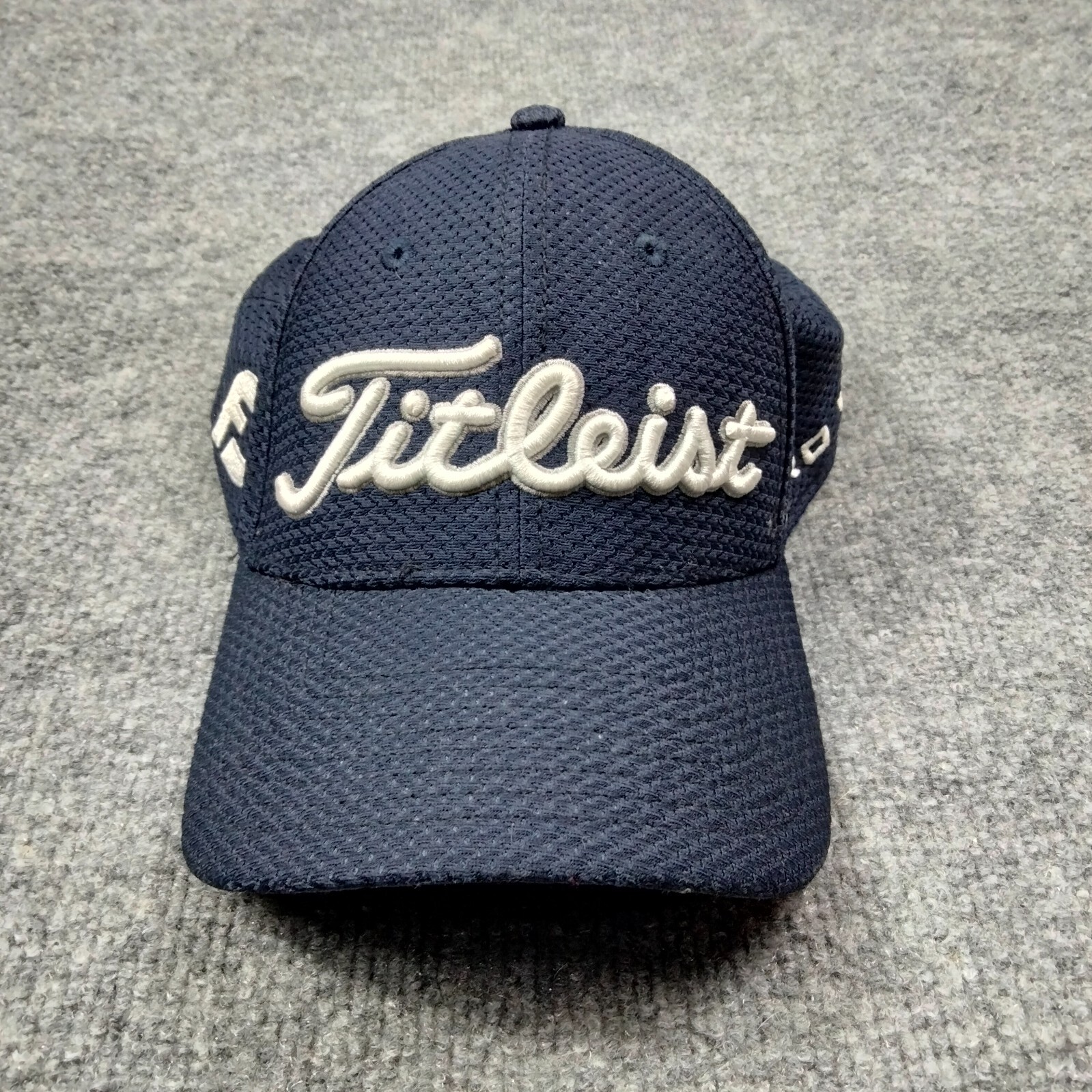Titleist Footjoy Hat Baseball Cap Blue Golf Pro V1 Embroidered Logo ...