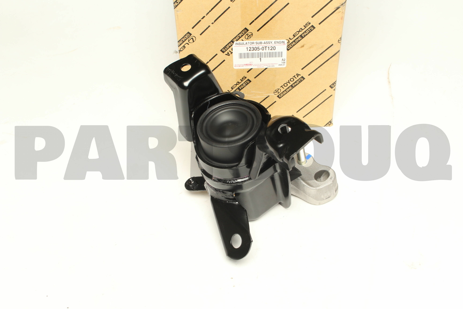 123050T120 Genuine Toyota INSULATOR SUB-ASSY, ENGINE MOUNTING, RH 12305 ...