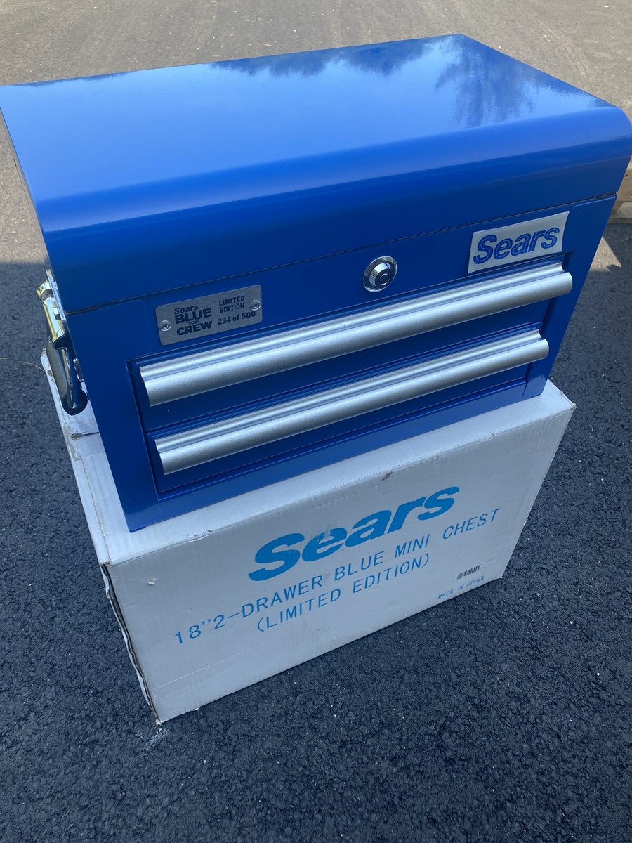 Sears Blue Tool Chest