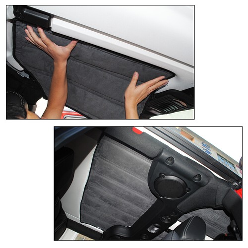 Hardtop Headliner Roof Top Insulation Kit for 2012-2017 Jeep Wrangler ...