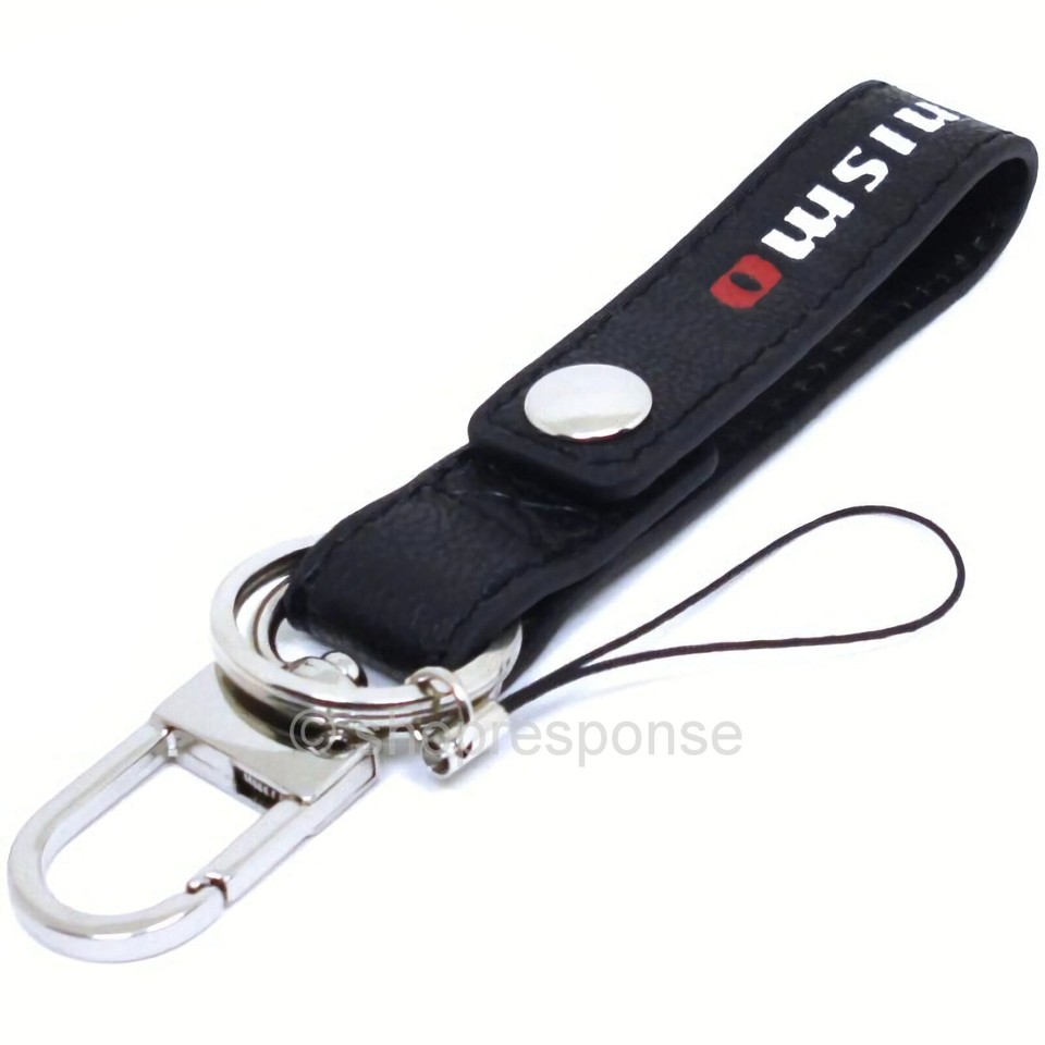 Nismo Belt Strap Keychain Key Chain Black KWA1050B00 Authentic Genuine ...