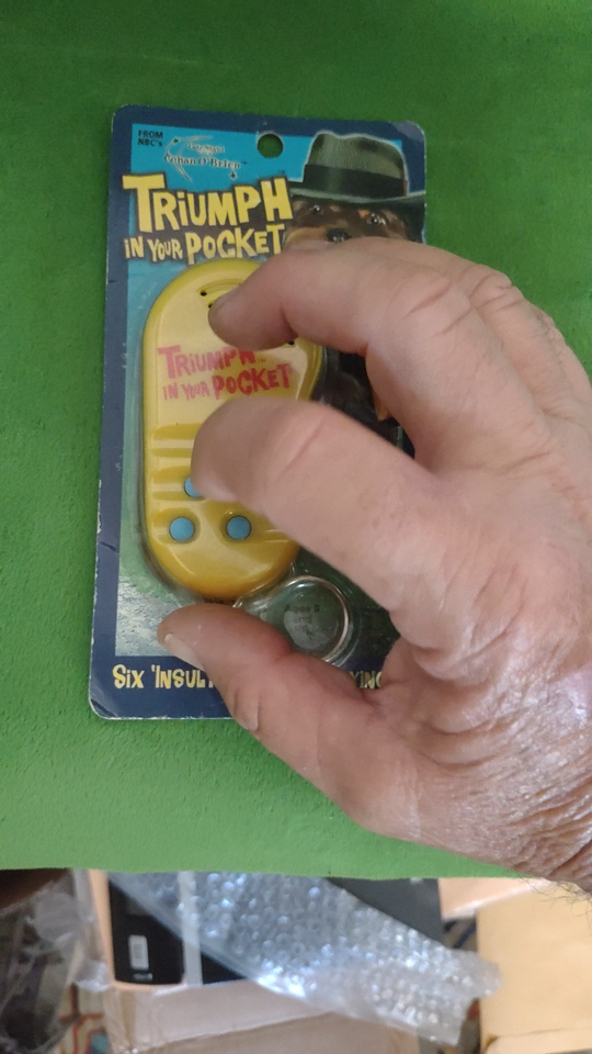 Conan O’Brien Triumph In Your Pocket The Insult Comic Dog Talking ...