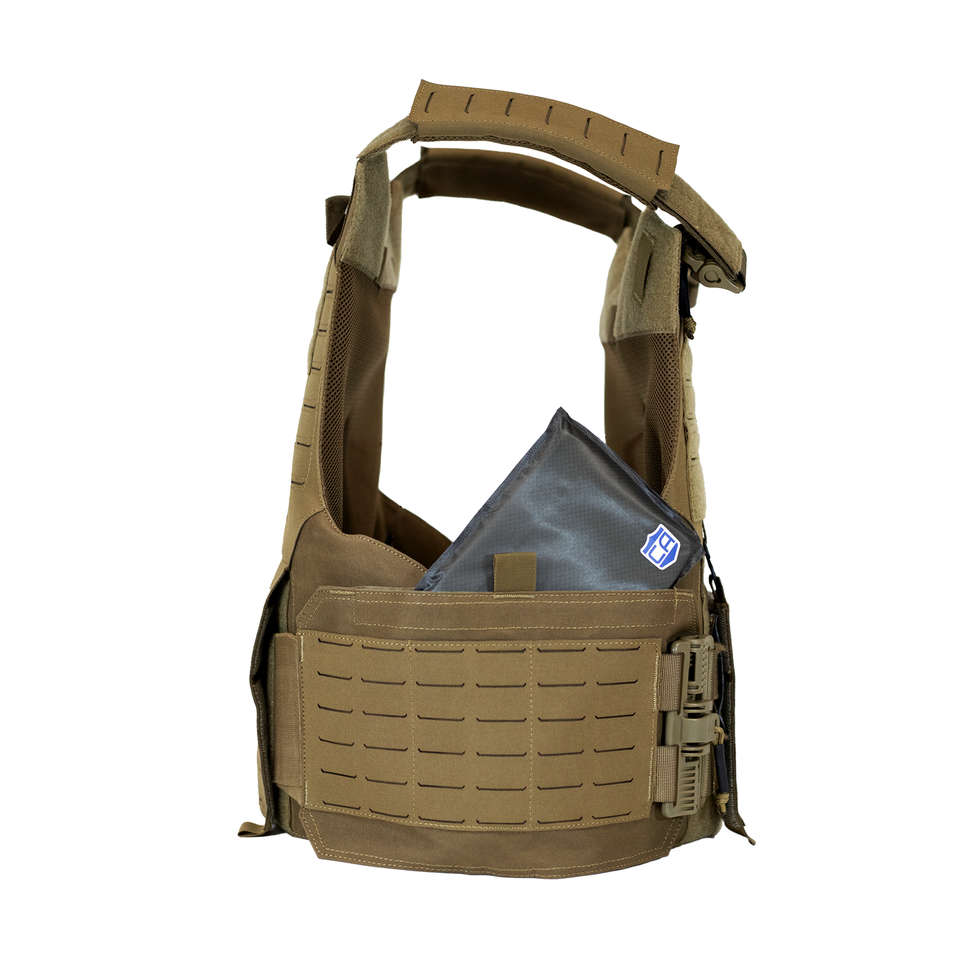 CaliberX Soft Body Armor with Modular Overt Defense (M.O.D.) Plate ...