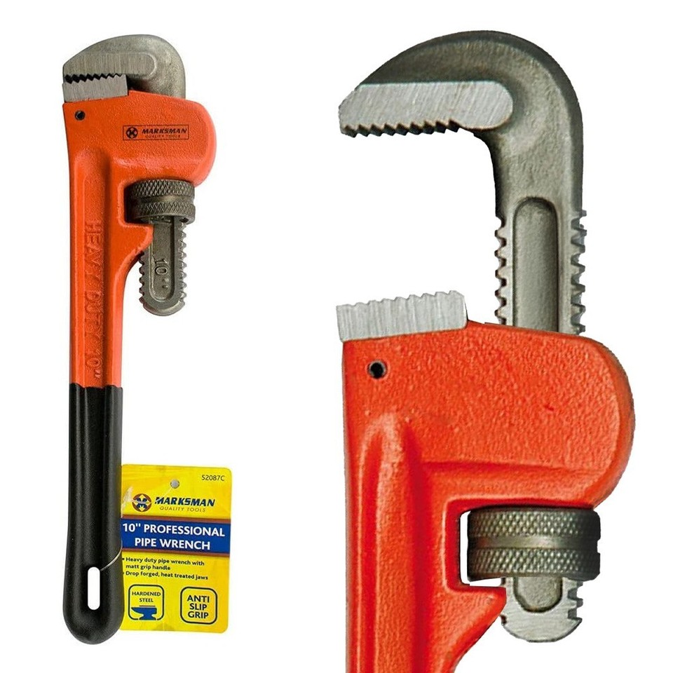 NEW ADJUSTABLE WRENCH SPANNER HEAVY DUTY STILSON PIPE GARAGE HAND TOOLS ...