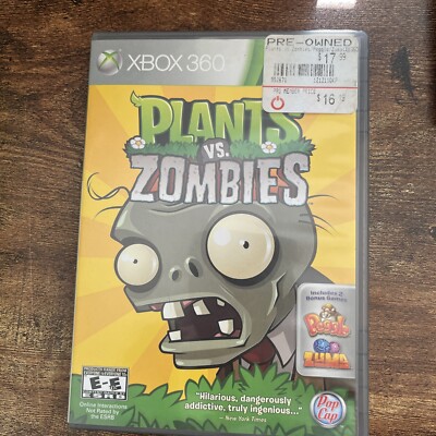 Plants Vs. Zombies - Peggle & Zuma- Microsoft Xbox 360 - Tested - Fast ...