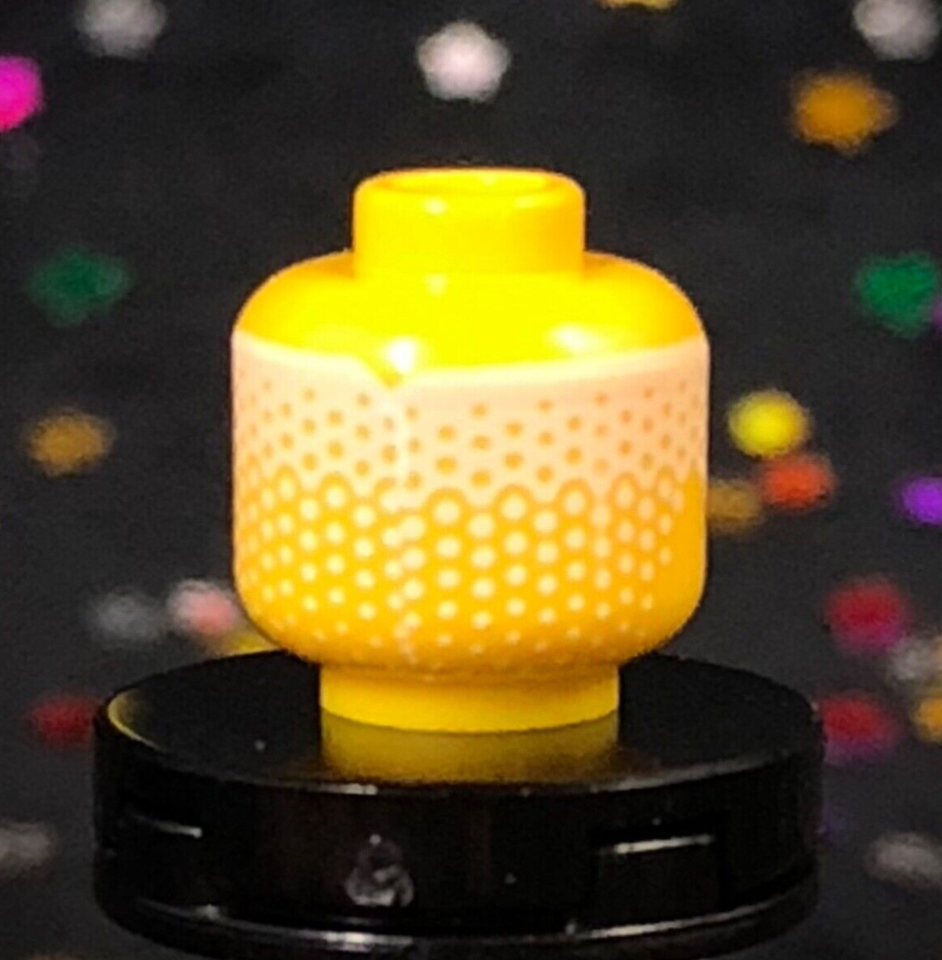 NEW LEGO Yellow Dual Sided Blue Eyes Big Smile Zane Ninjago Minifigure ...